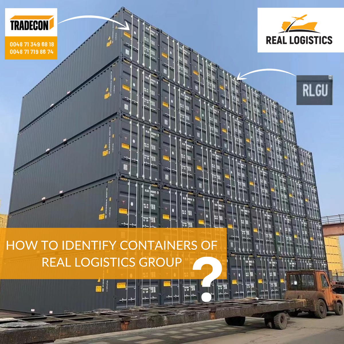 Containers of Real Logistics Group – MarcoPoloLine