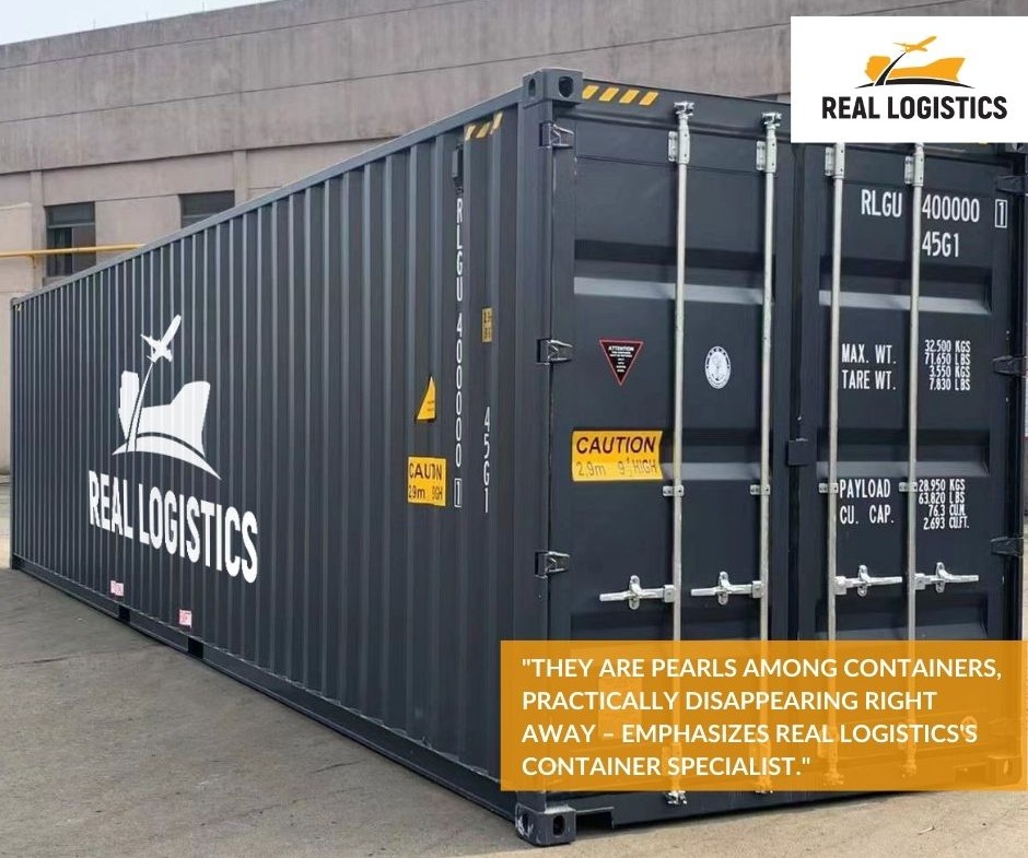 Real Logistics develops container rental, sale, and storage services ...